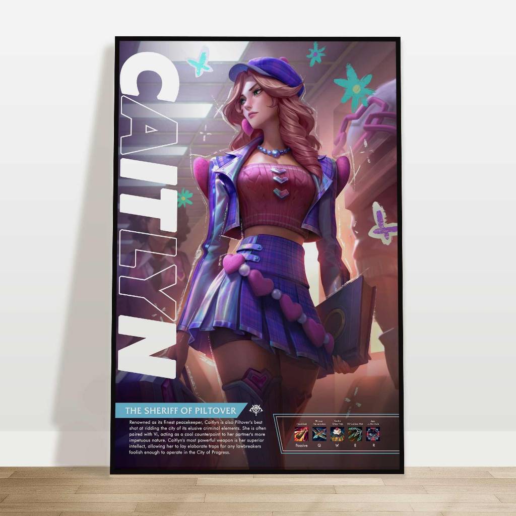 FREESHIP ⭐️ Caitlyn | Liên Minh Huyền Thoại Poster - Tranh League of ...