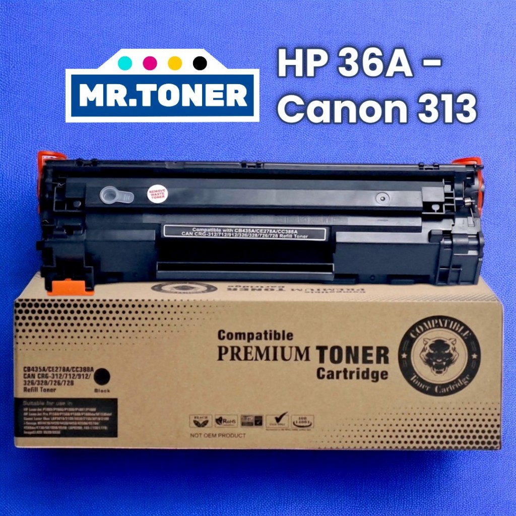 Hộp mực 36A - Canon 313 dùng cho máy HP P1505/ M1120/ M1522nf | Shopee ...