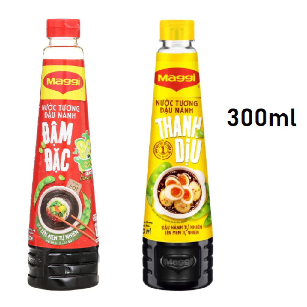 Nước Tương Maggi Chai Nhỏ 300ml (Vàng / Đỏ) | Shopee Việt Nam