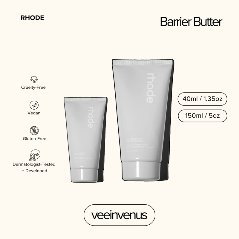 veeinvenus | SẴN Kem dưỡng ẩm sâu phục hồi da Rhode Barrier Butter ...