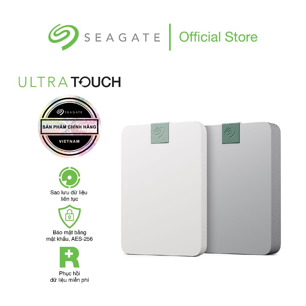 Ổ Cứng Di Động HDD Seagate Ultra Touch 2TB 2.5" USB-C + Phục Hồi Dữ ...