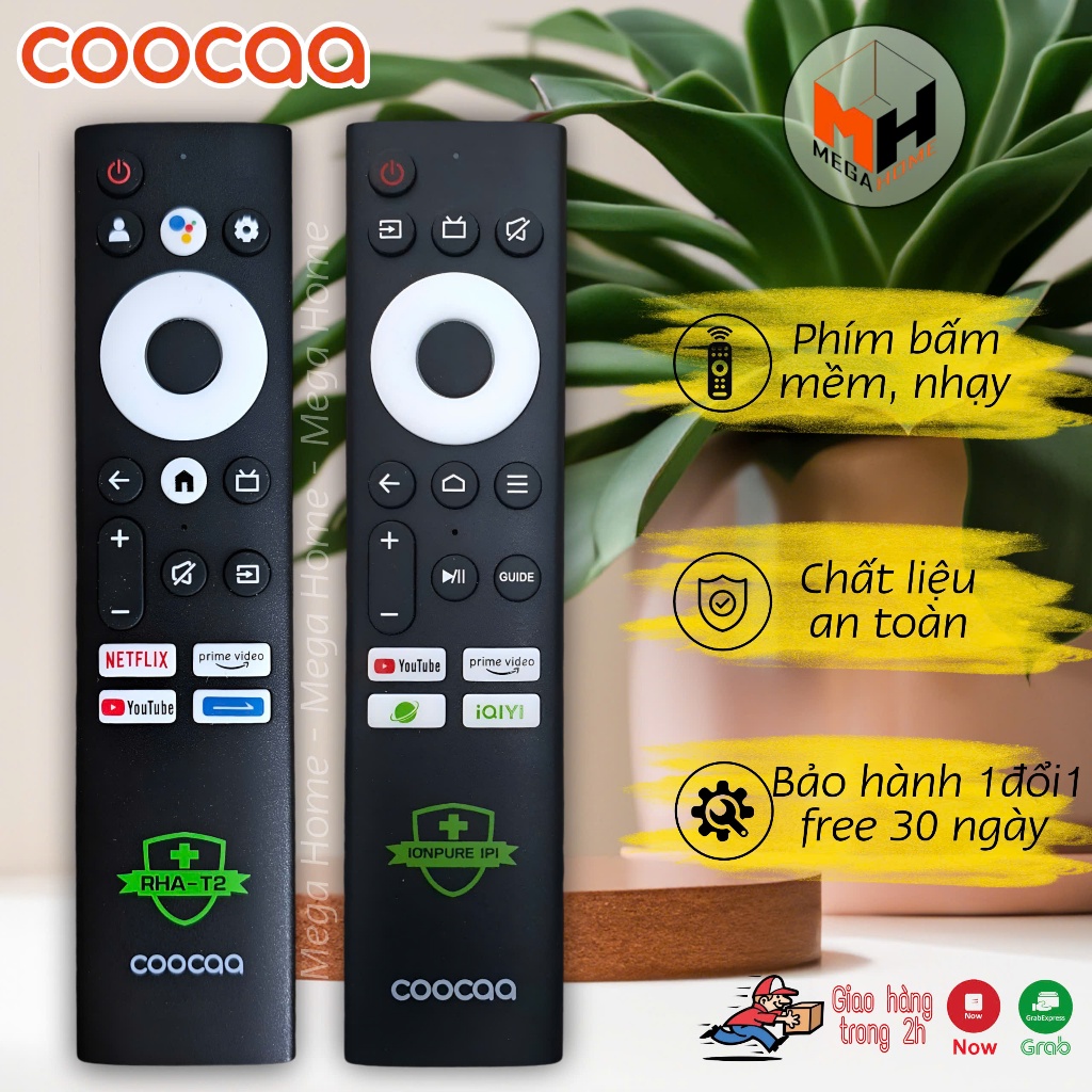 Điều khiển tivi coocaa, coex, remote cho tivi coocaa, coex có giọng nói ...
