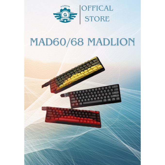 Bàn Phím Cơ Gaming Mad60 | Mad68 | Rapid Trigger | Tùy Chọn Non-RGB/RGB ...