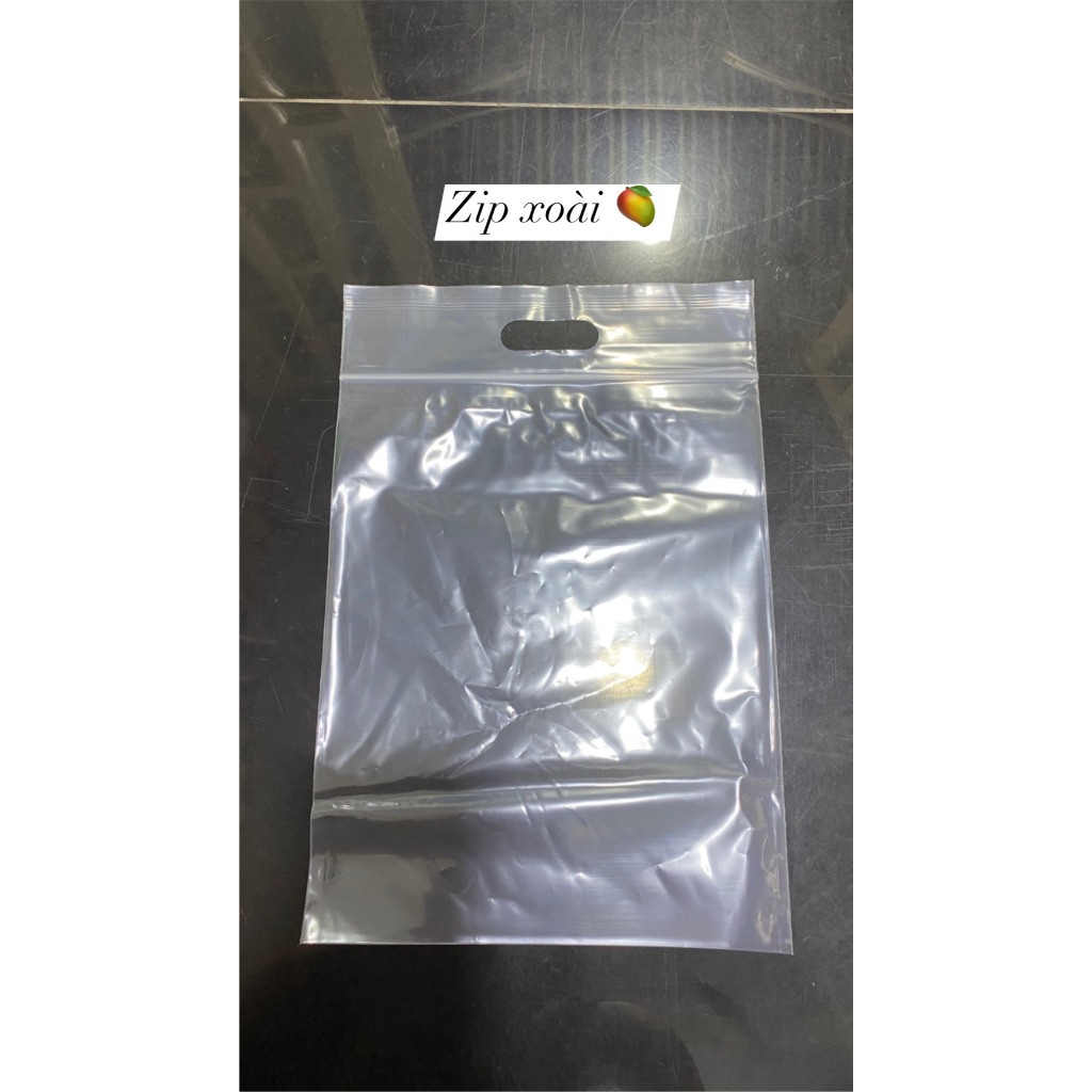 [1KG] ZIP XOÀI QUAI PE - BAO ZIP ĐỰNG QUẦN ÁO ( LỖ XÌ HƠI TUỲ SIZE ...