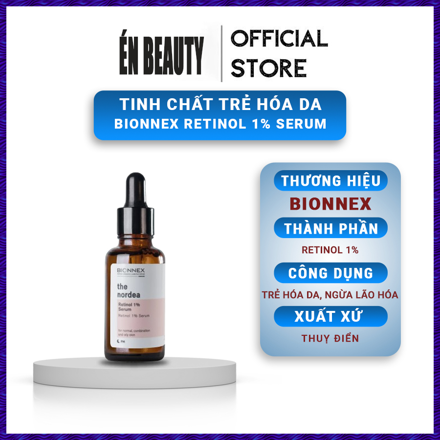 Tinh Chất Tái Tạo Và Trẻ Hóa Da Bionnex The Nordea Retinol 1% Serum Giúp Ngăn Ngừa Lão Hóa Da ...