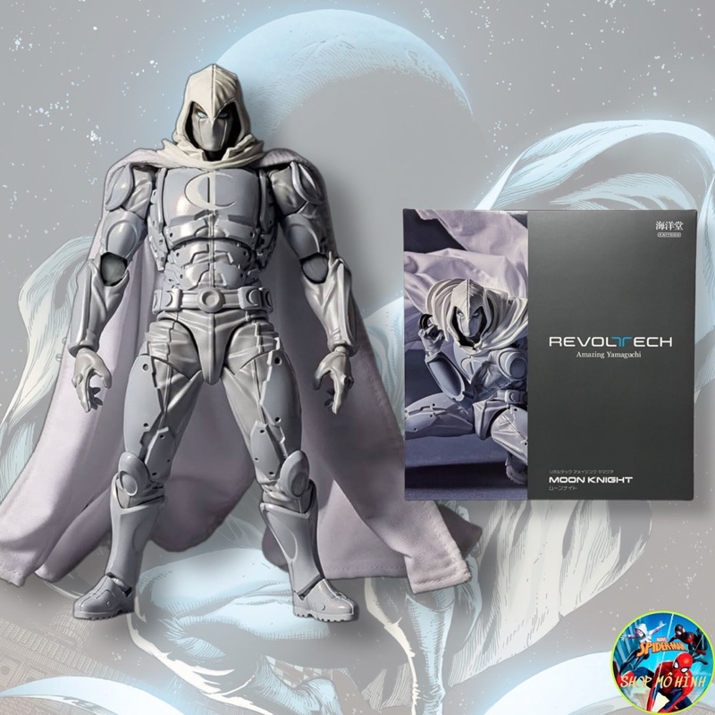 Mô hình Moon Knight Revoltech Amazing Yamaguchi Action Figure 1/12 ...