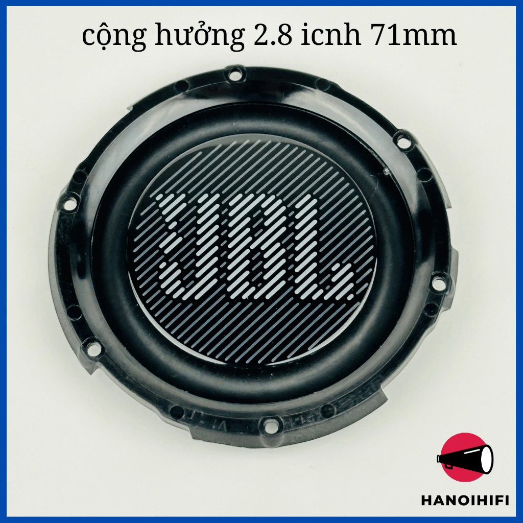 Màng Cộng hưởng Pulse 2.8 inch phù hợp loa 2-2.5 inch, cộng hưởng tăng bass cho loa | Shopee ...