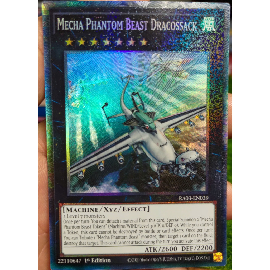 [KW2 Yugioh] [EN-UK] Thẻ bài Mecha Phantom Beast Dracossack - RA03-EN039 - Collector's Rare 1st ...