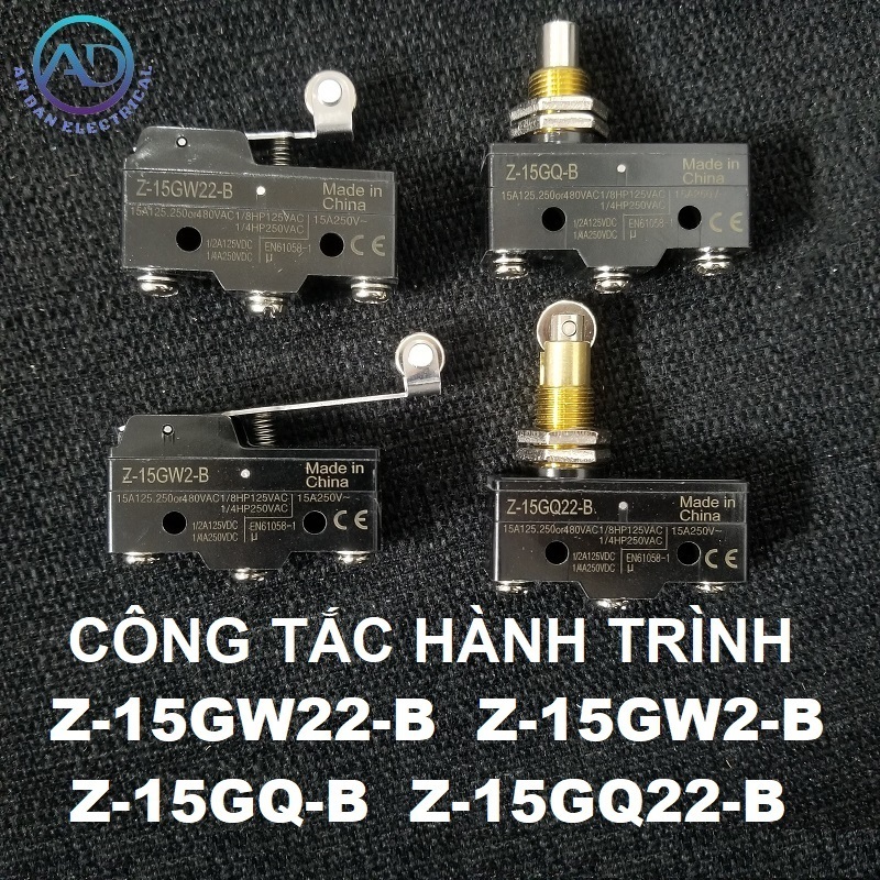 Công tắc hành trình Z-15GW22-B, Z-15GW2-B, Z-15GQ22-B, Z-15GQ-B Micro Switch | Shopee Việt Nam