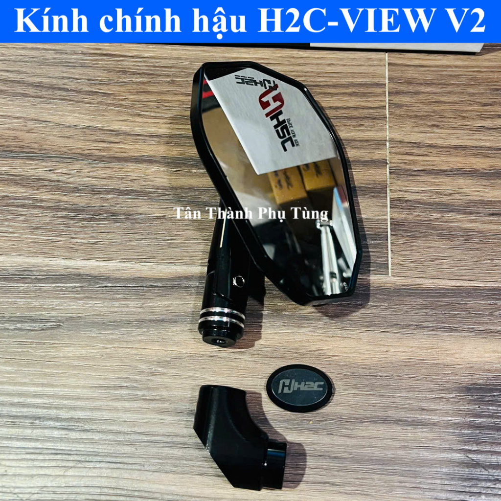 Phụ kiện kính chiếu hậu H2C-VIEW nhôm CNC mẩu V2 chiếc lá | Shopee Việt Nam