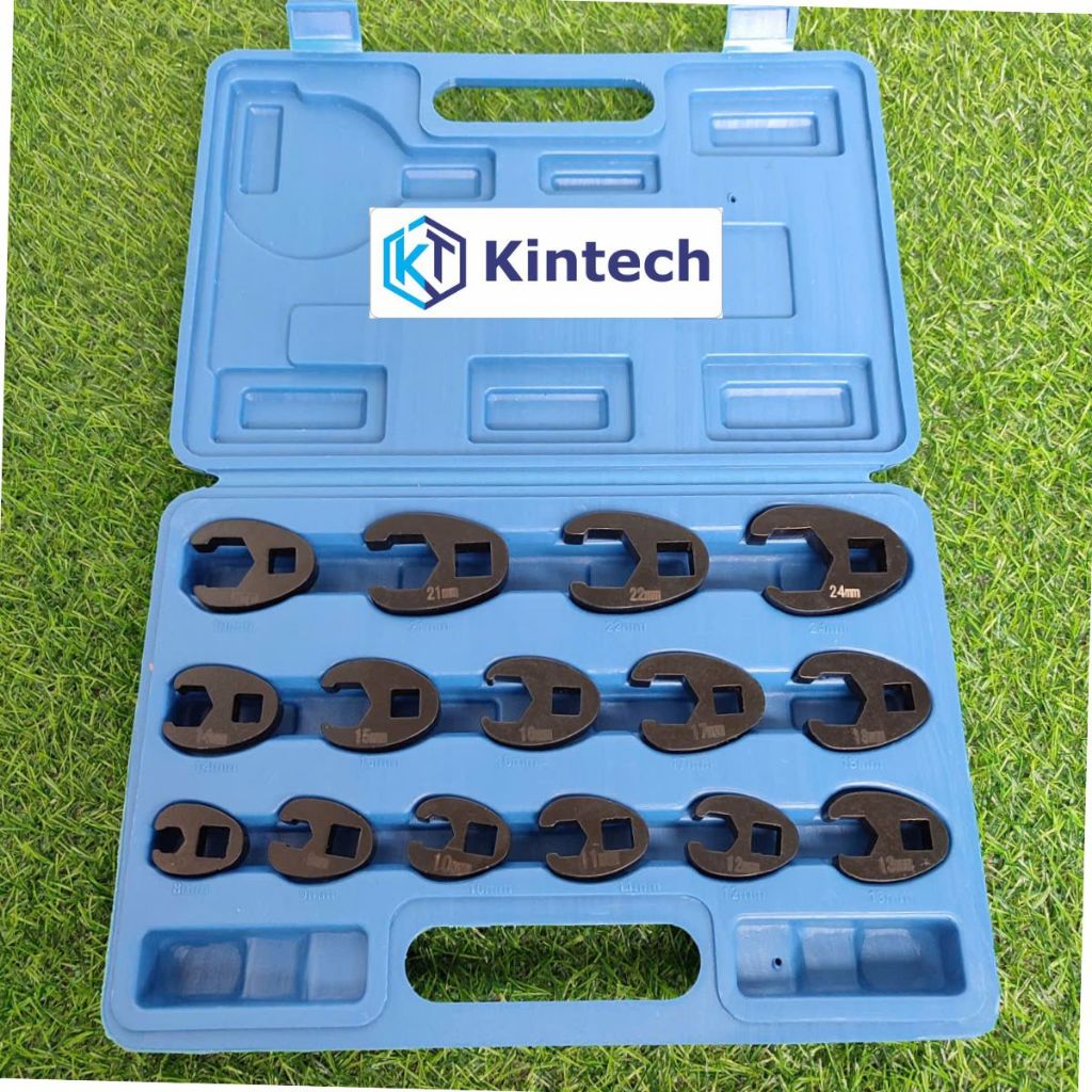 Bộ chòng tháo ống tuy ô dầu phanh, cà lê vòng miệng 15 chi tiết Kintech ...