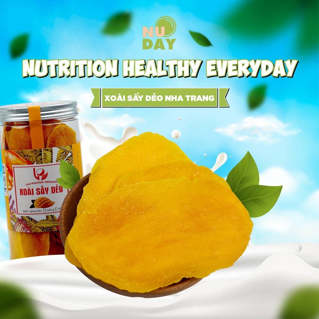 Xoài Sấy Dẻo Nha Trang Ăn Vặt Healthy - Xoài Sấy Dẻo Cam Lâm Loại 1 Ít ...
