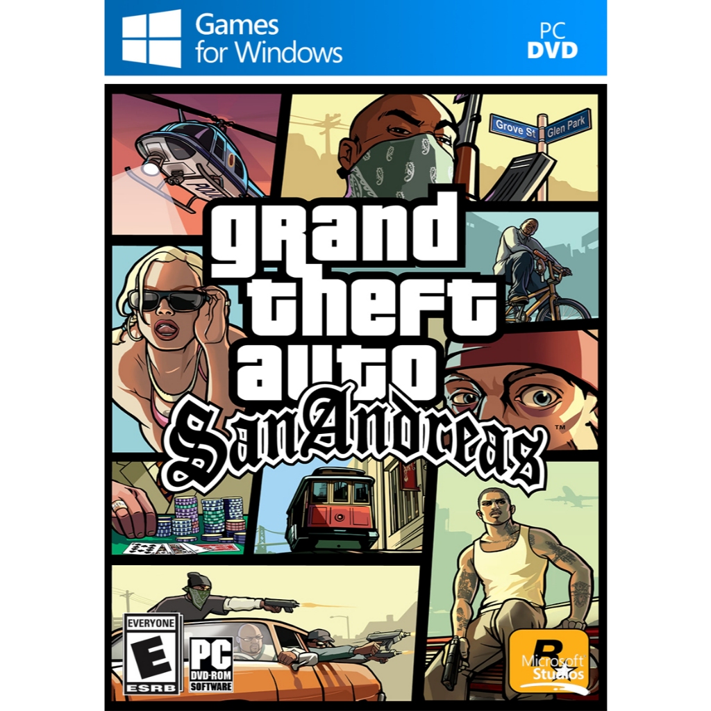 Grand Theft Auto: San Andreas - Đĩa game PC | Shopee Việt Nam