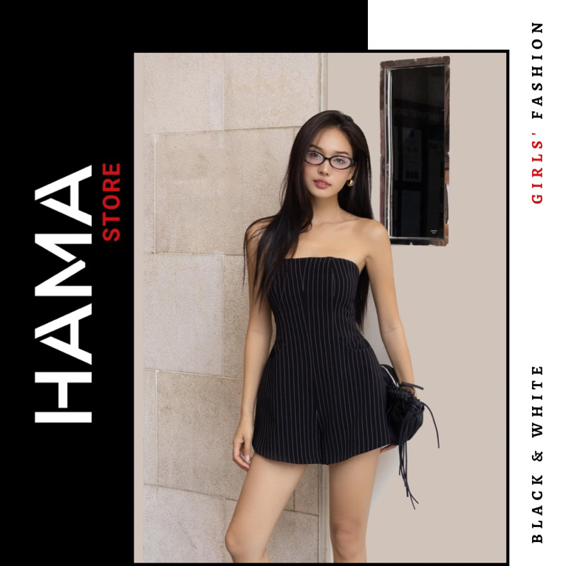 JUM nữ sang trọng HAMA STORE H95 - Cúp ngực, có mút, ống ngắn | Shopee Việt Nam
