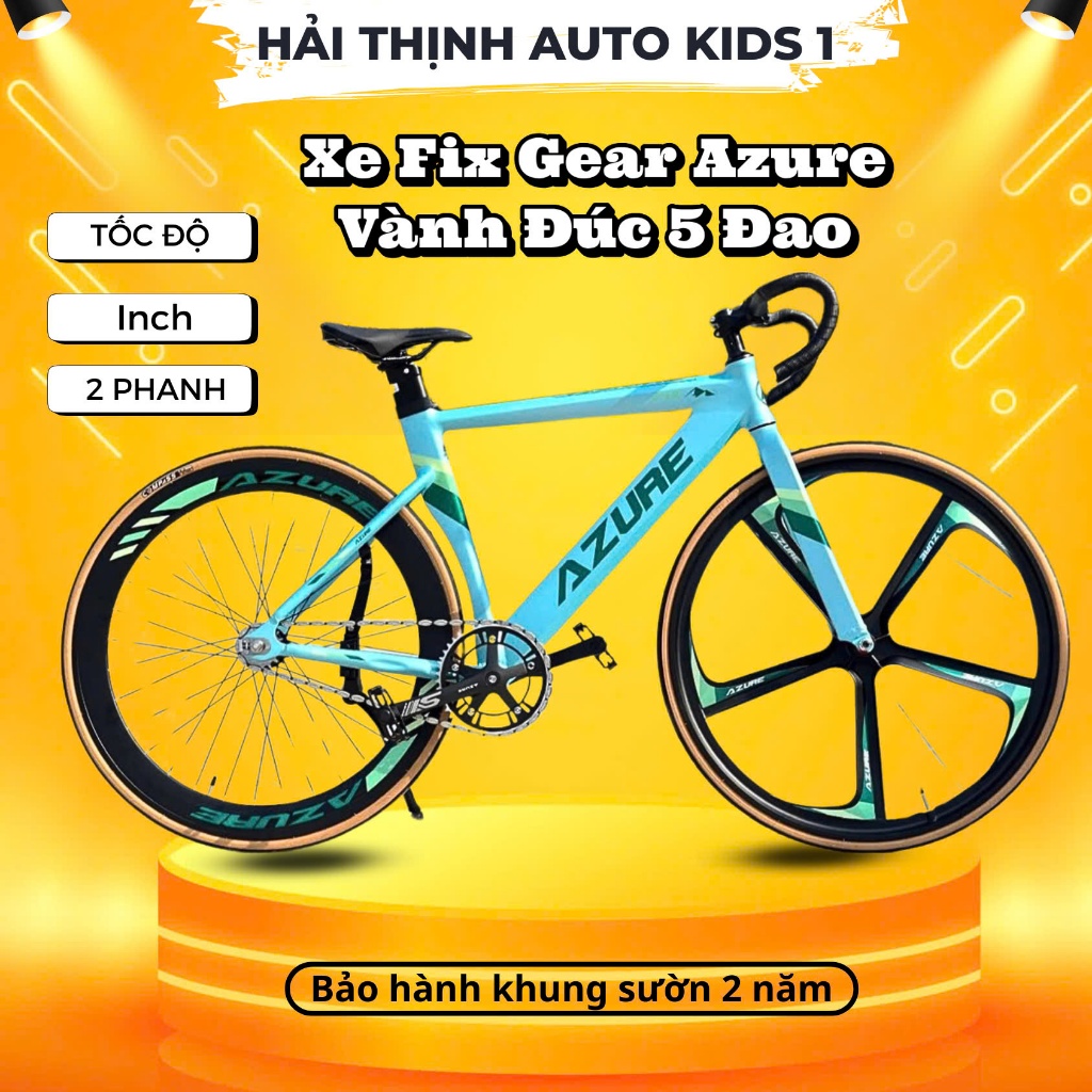 Xe đạp thể thao Fix Gear Azure đúc 5 đao, Xe đạp địa hình Hải Thịnh ...