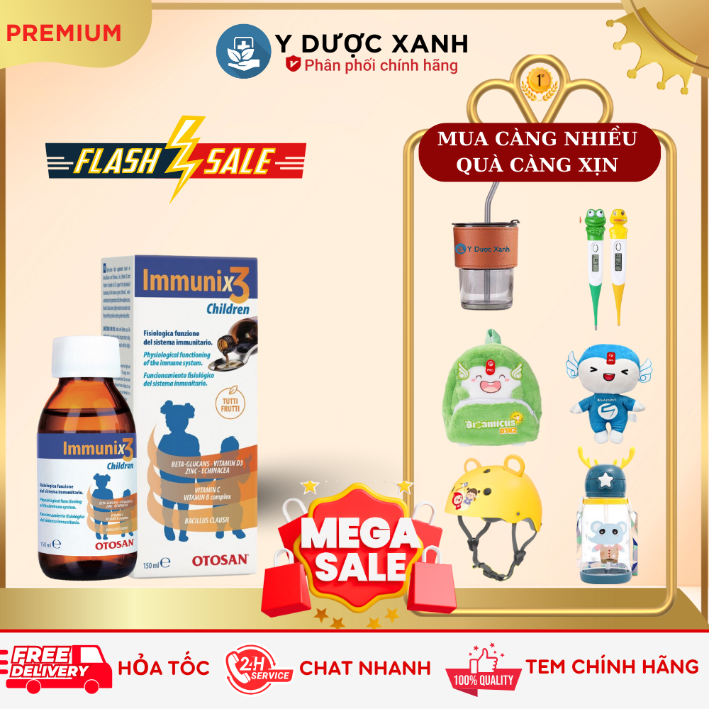Mua [Chính Hãng] IMMUNIX3 CHILDREN 150ml, Siro IMMUNIX 3 tăng đề kháng ...