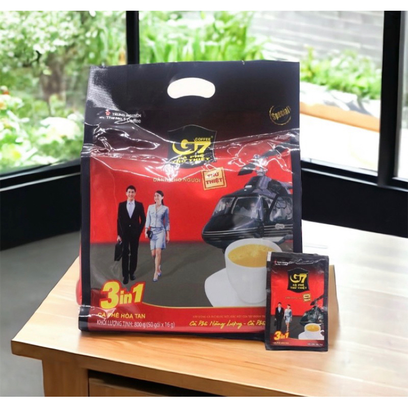 Cà phê Trung Nguyên G7 3in1 bịch 50 gói 800gr | Shopee Việt Nam