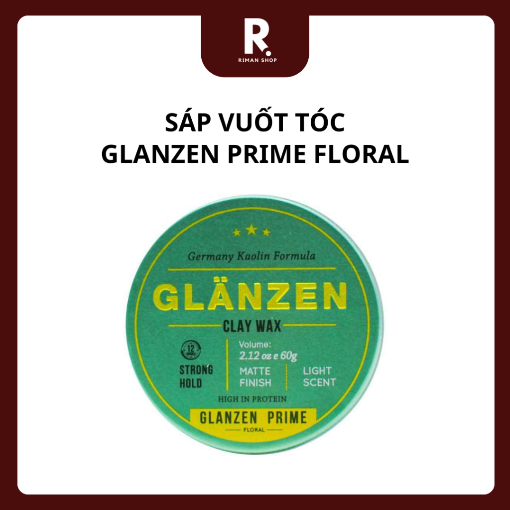 Sáp vuốt tóc cao cấp Glanzen Prime Floral | Shopee Việt Nam