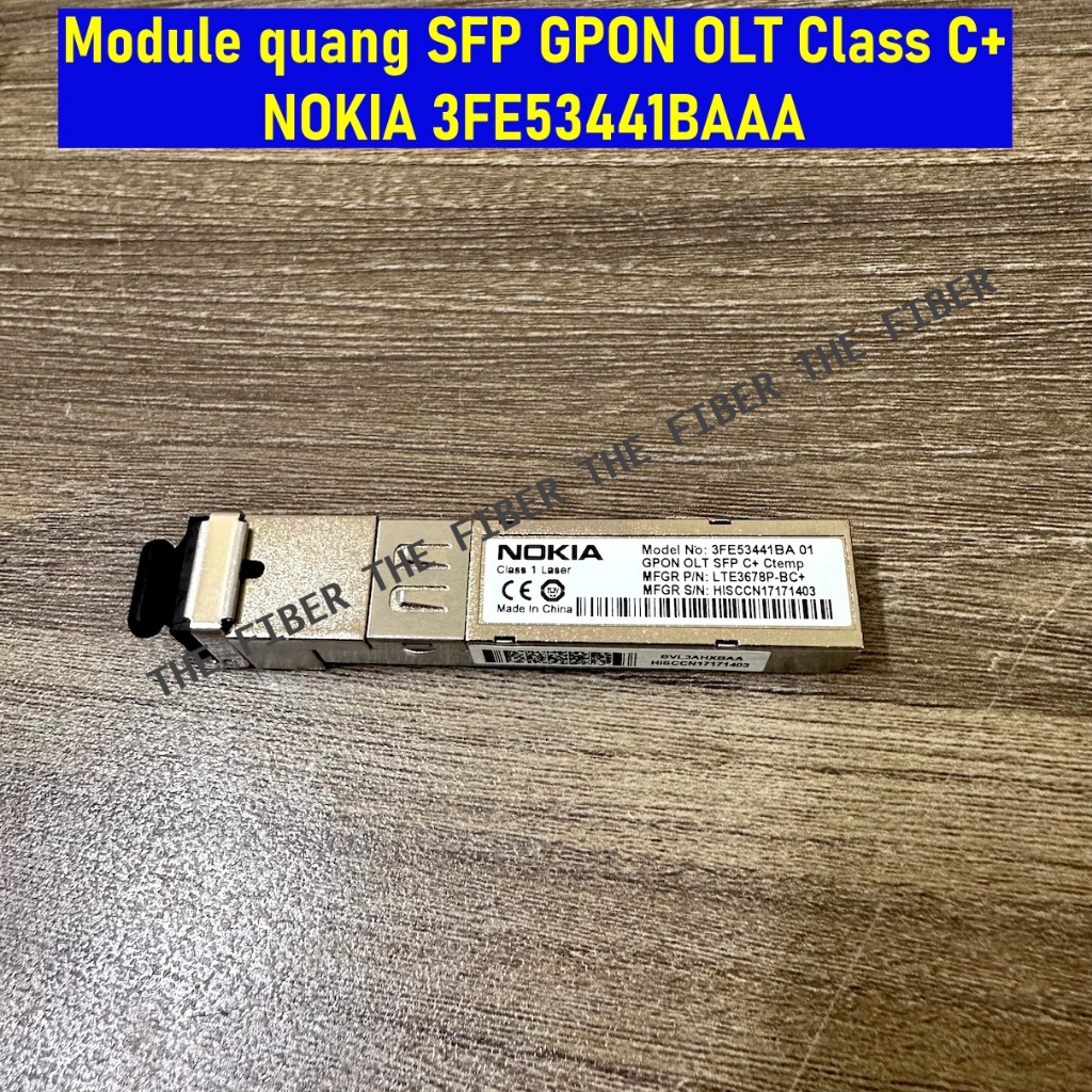 Module quang SFP GPON OLT Class C+ NOKIA 3FE53441BAAA | Shopee Việt Nam