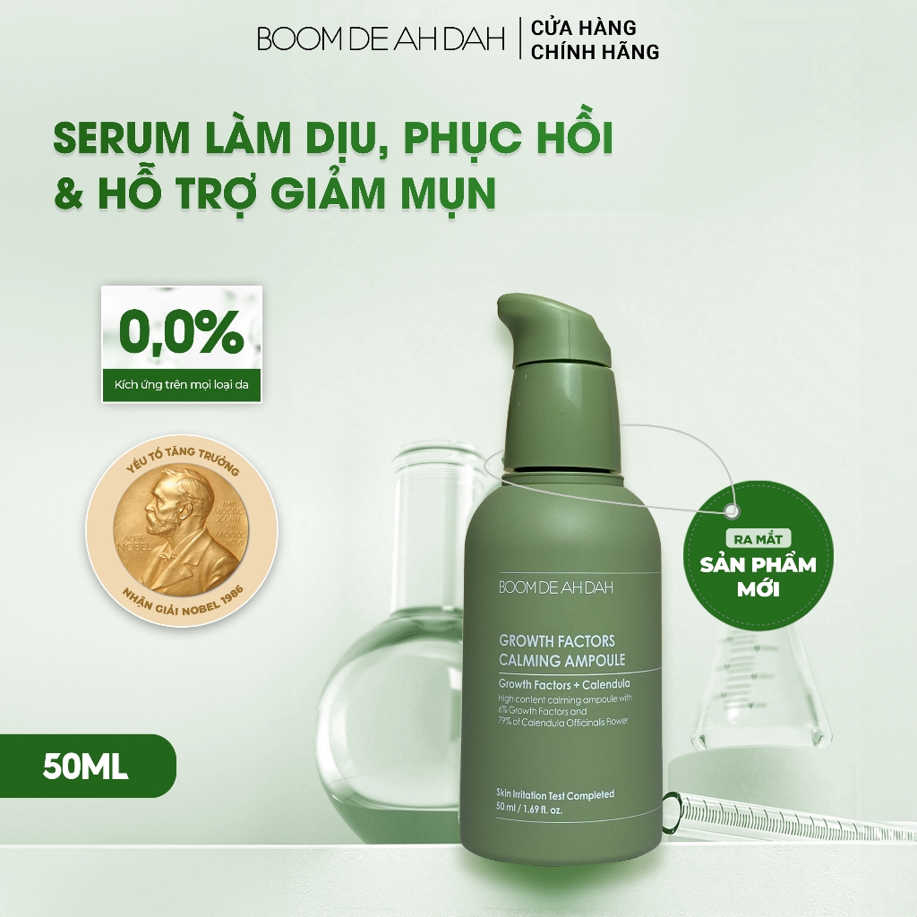 Bộ Sản Phẩm Serum Dưỡng Trắng Căng Bóng Da Boom De Ah Dah Ampoule 50ml ...