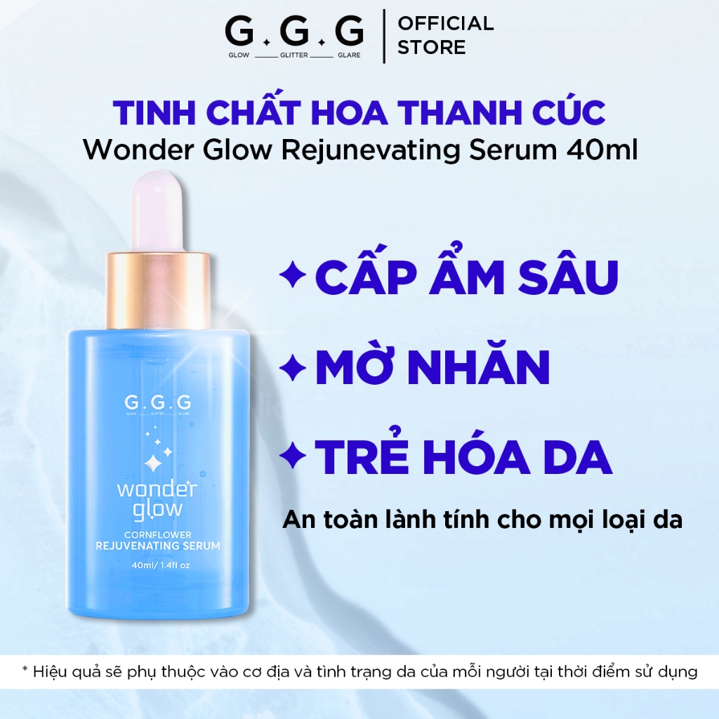 [MỚI] Serum Xanh Cấp ẩm, Hỗ trợ ngăn ngừa lão hóa - Wonder Glow ...