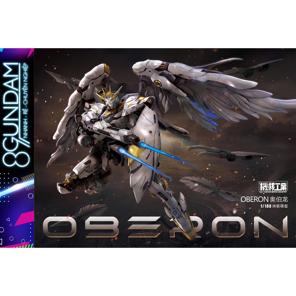 [CÓ SẴN] Mô Hình Lắp Ráp 1/100 Mecha 𝐎𝐁𝐄𝐑𝐎𝐍 (tặng kèm bonus, base ...