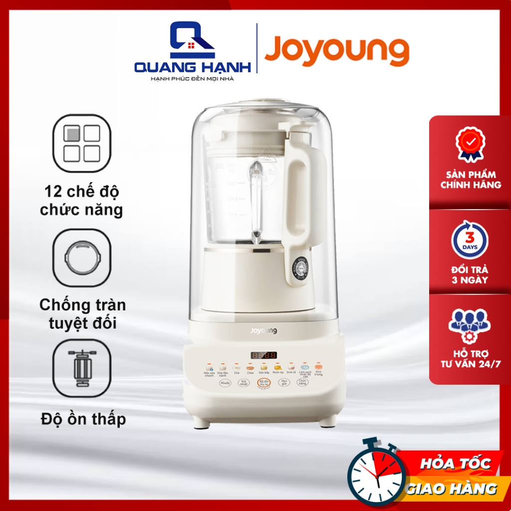 Máy làm sữa hạt đa năng Joyoung JHSB-602 công suất 1000W, 12 chức năng | Shopee Việt Nam