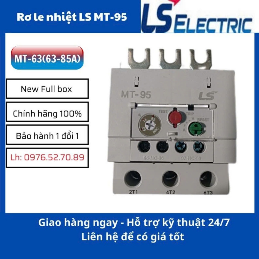 Rơ le nhiệt LS MT-95 (63-85A) | Shopee Việt Nam