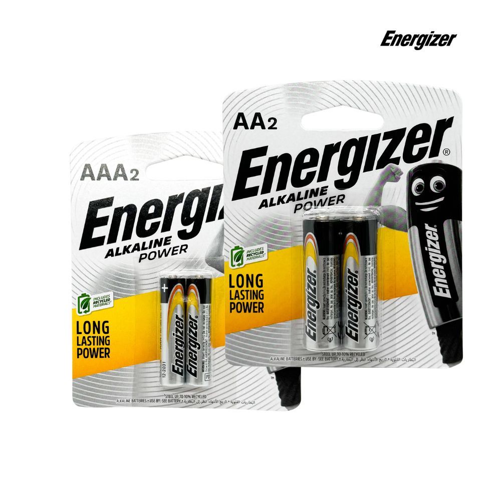 Vỉ 2 Viên Pin AA , AAA 1,5V Energizer Alkaline Power plus made in ...