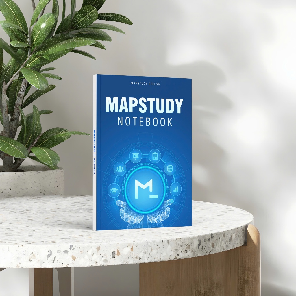 Sổ Tay Mapstudy Phiên Bản 2025 | Shopee Việt Nam