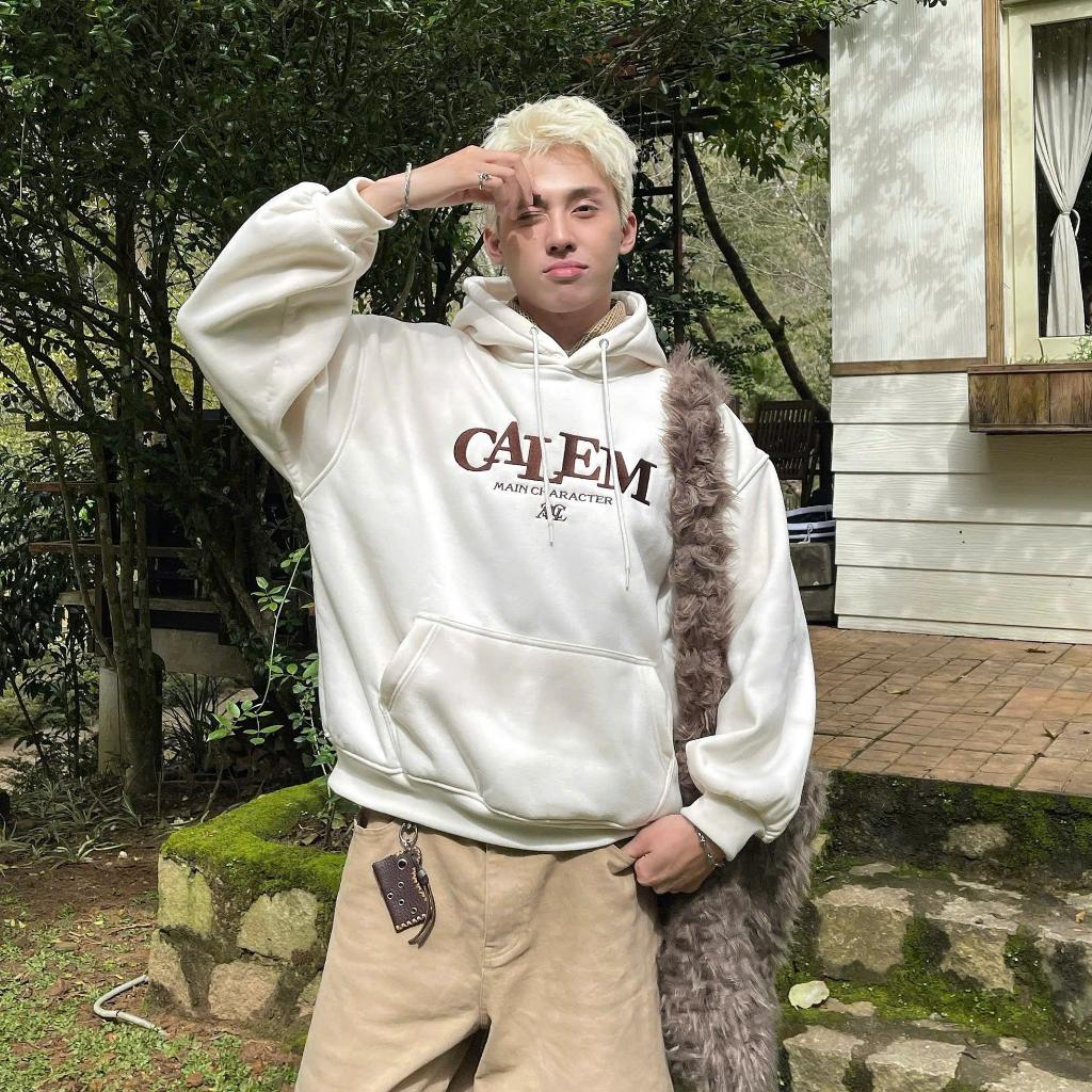 Calem.Club - Áo nỉ Hoodie chui đầu ZIK ZAK CALEM Nón To form rộng ...