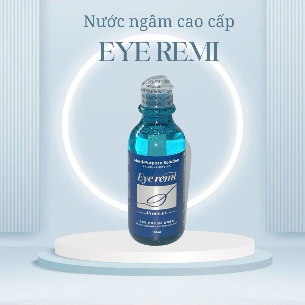 Nước ngâm lens Eye Remi 160ml thế hệ mới vệ sinh làm mới Lens | Shopee ...