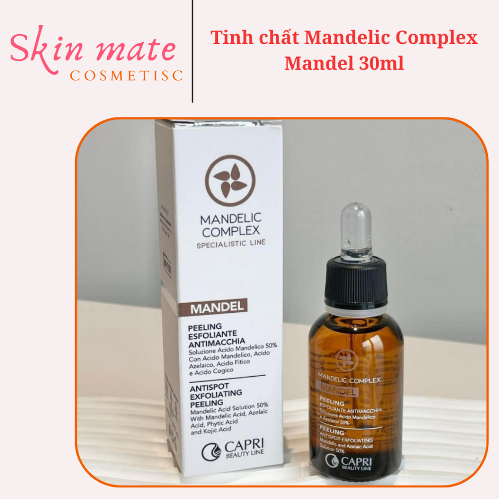 (5ml dùng thử) Tinh chất Peel da không bong tróc Mandelic Complex ...