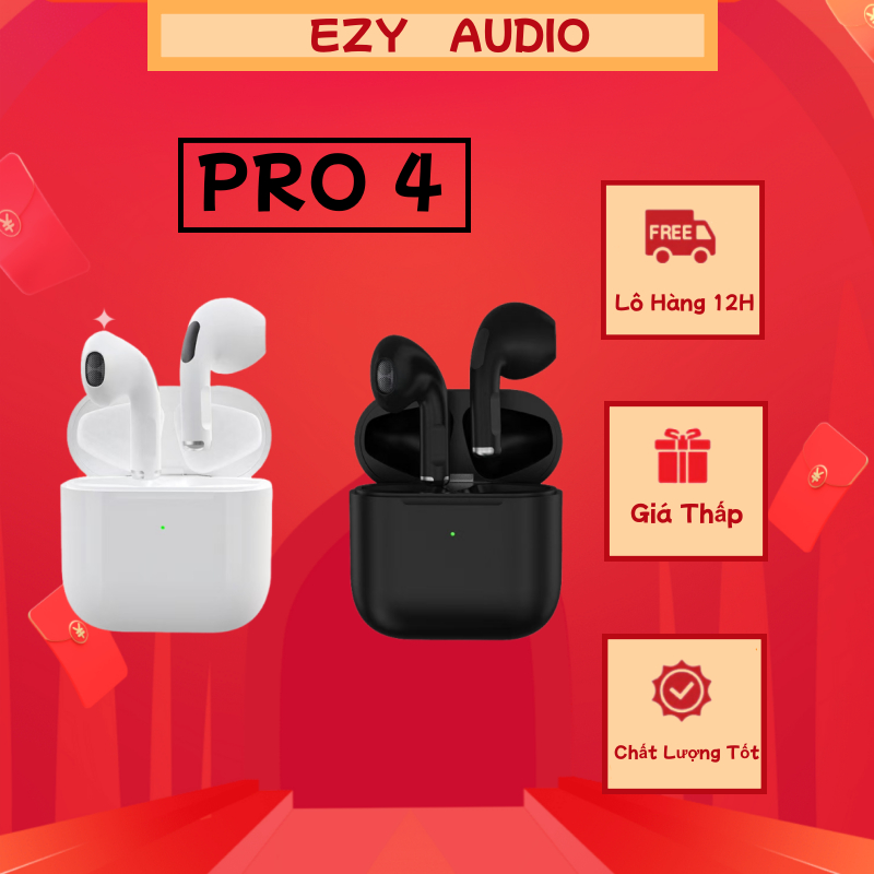 24H Tai nghe không dây Tai nghe bluetooth Mini Tws pro4 In-Ear cho ...