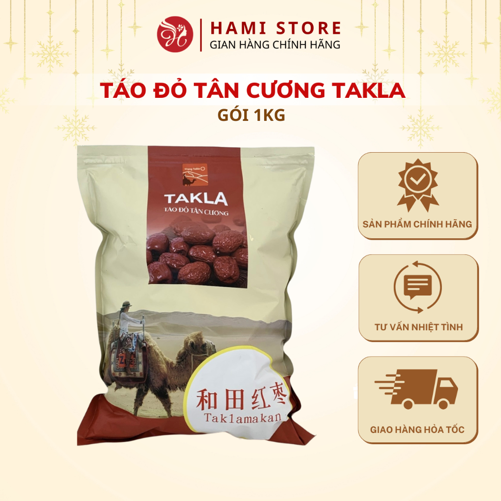 Táo đỏ Tân Cương TAKLA chính hãng size to, cải thiện giấc ngủ, đẹp da ...