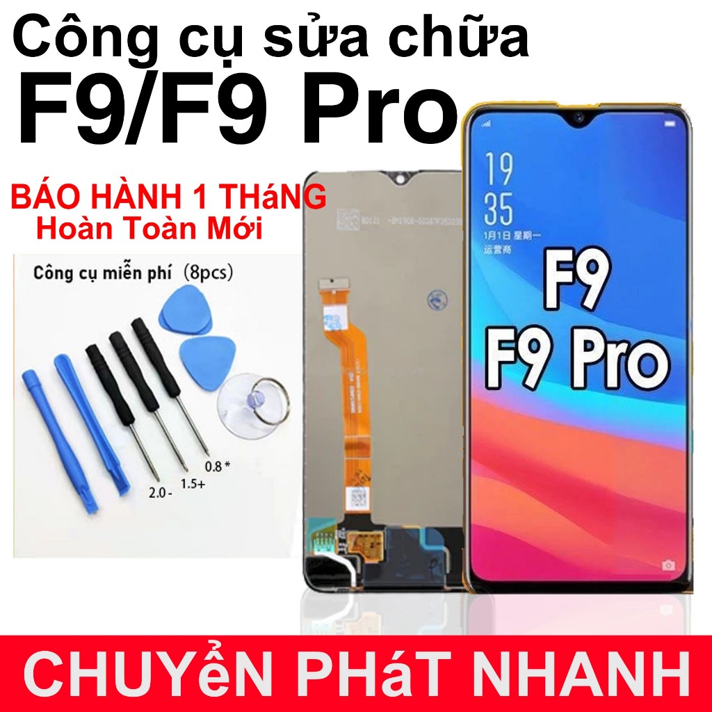 Dành Cho Màn Hình OPPO F9/F9Pro/A7X Màn Hình Hiển Thị LCD Bộ Số Hóa Cảm ...