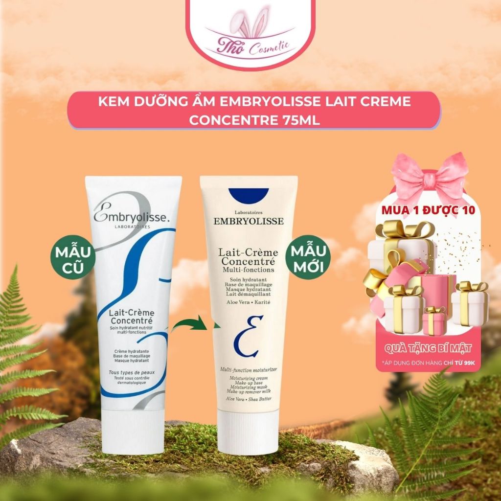 Kem Dưỡng Ẩm Embryolisse Lait Creme Concentre 75ml, Bí Quyết Phục Hồi ...