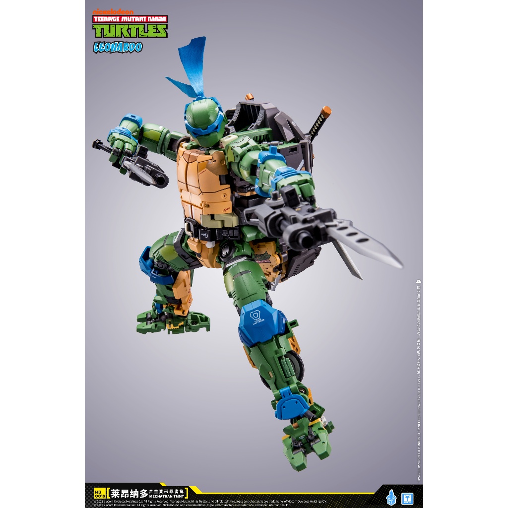 Mô Hình Chính Hãng HEATBOYS HB0018 Leonardo Teenage Mutant Ninja ...