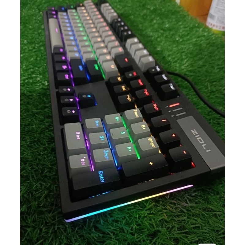 Bàn phím cơ có dây Gaming Zidli ZK27 Hàng 2nd (Quang cơ, Aluminum, IP68, RGB, USB Port) | Shopee ...