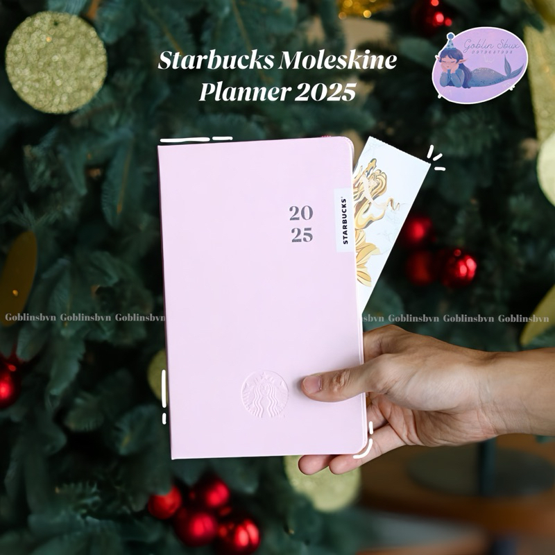 [Authentic] Starbucks Vietnam x Moleskine Pastel Pink Planner Sổ Tay 2025 | Shopee Việt Nam