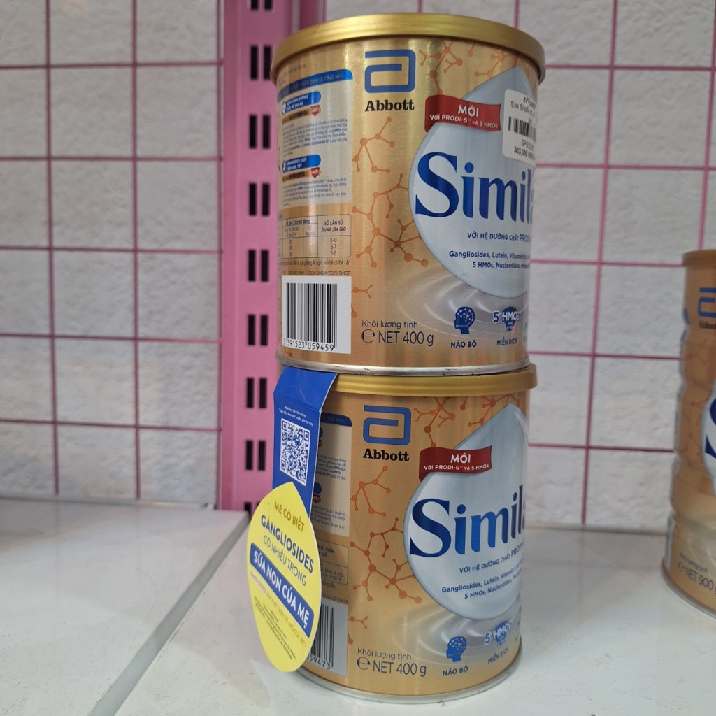 Sữa bột Similac 5G số 1 & 2 lon 400g (date số 1: 12/2025; số 2: 03/2026 ...