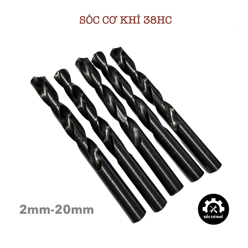 Mũi khoan sắt, mũi khoan gỗ thép HSS 2mm -20mm | Shopee Việt Nam