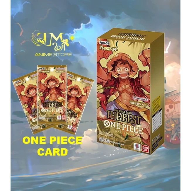 [Chính hãng] Hộp Thẻ Bài ONE PIECE Card The Best Premium Booster PRB-01 ...