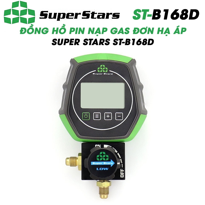 Đồng hồ nạp gas đơn hạ áp Super Stars ST-B168B | Shopee Việt Nam