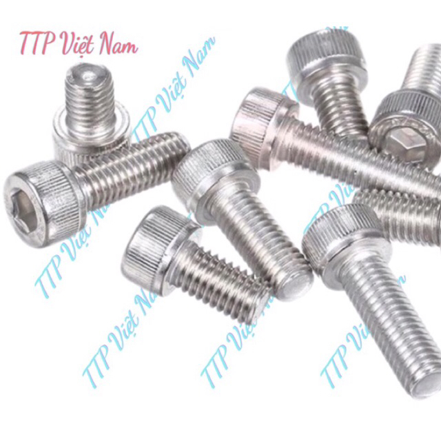 20Cái Bulong,ốc Trụ Lục Giác trong M3 M4 M5 M6 M8 inox304 | Shopee Việt Nam