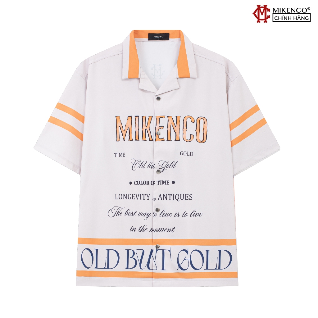Áo sơ mi unisex MIKENCO Color Of Time Shirt | Shopee Việt Nam