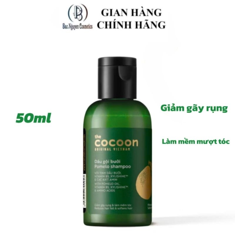 (Chính hãng) Dùng thử Dầu gội bưởi Cocoon mini 50ml | Shopee Việt Nam