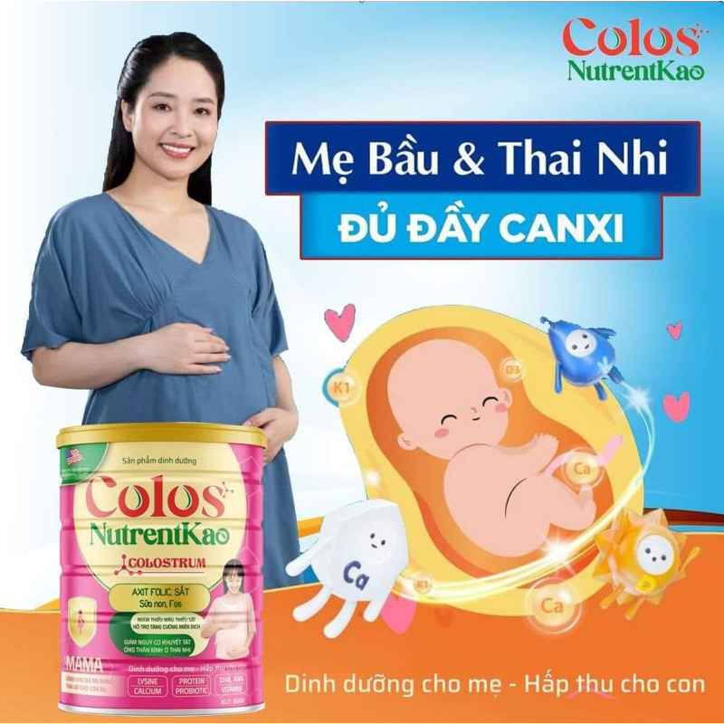 sữa mama colos nutrentkao dinh dưỡng cho mẹ hấp thụ cho con | Shopee Việt Nam
