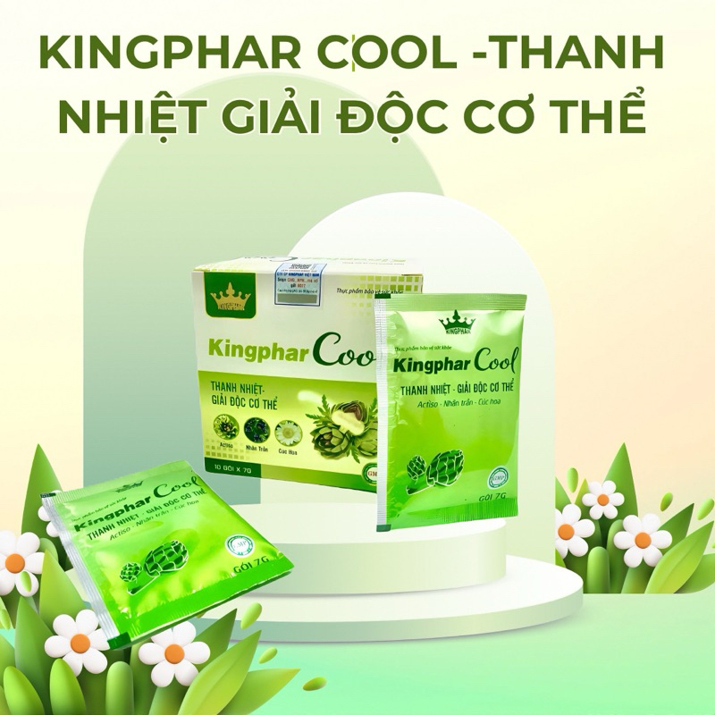 Cốm Thanh Nhiệt Giải Độc Kingphar Cool Kingphar 3 (H/10g/7gr) | Shopee ...