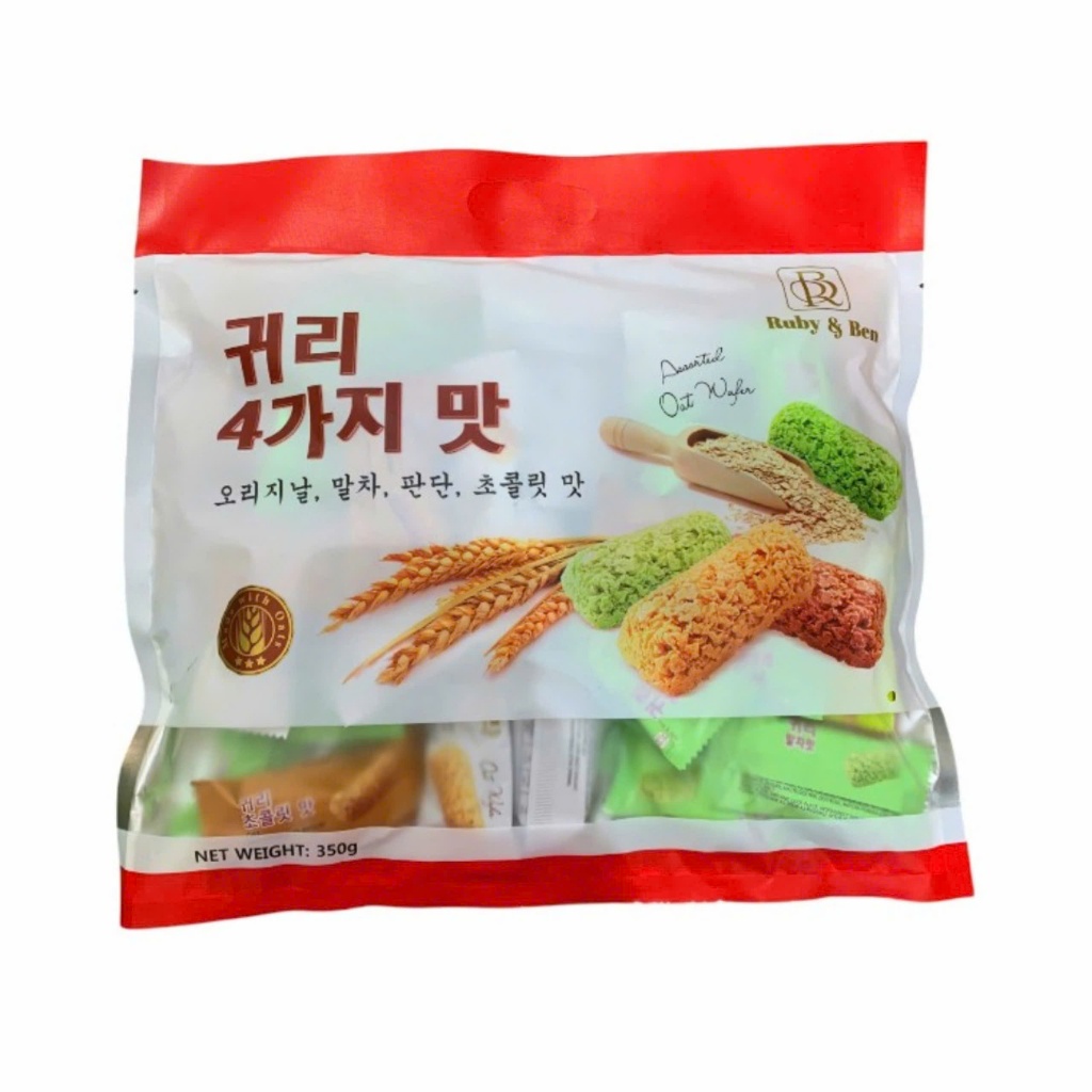 Bánh Xốp Yến Mạch Ruby & Ben vị tổng hợp 350g | Shopee Việt Nam